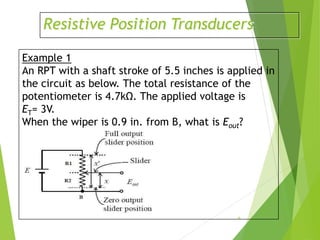 Active passive transducers slideshare | PPTX