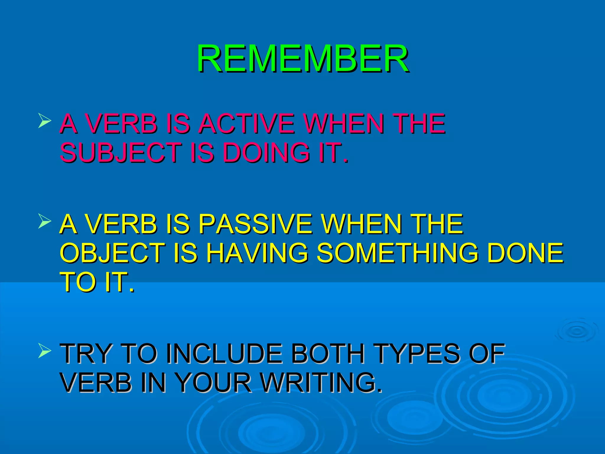 Active passive verbs_lb | PPT
