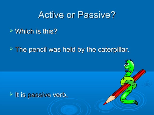Active passive verbs_lb | PPT