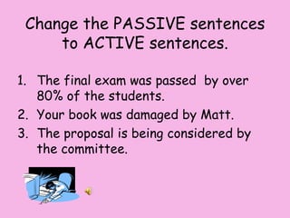 Active & Passive Voice | PPT