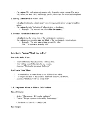 Active & passive voice-1in function english | DOCX