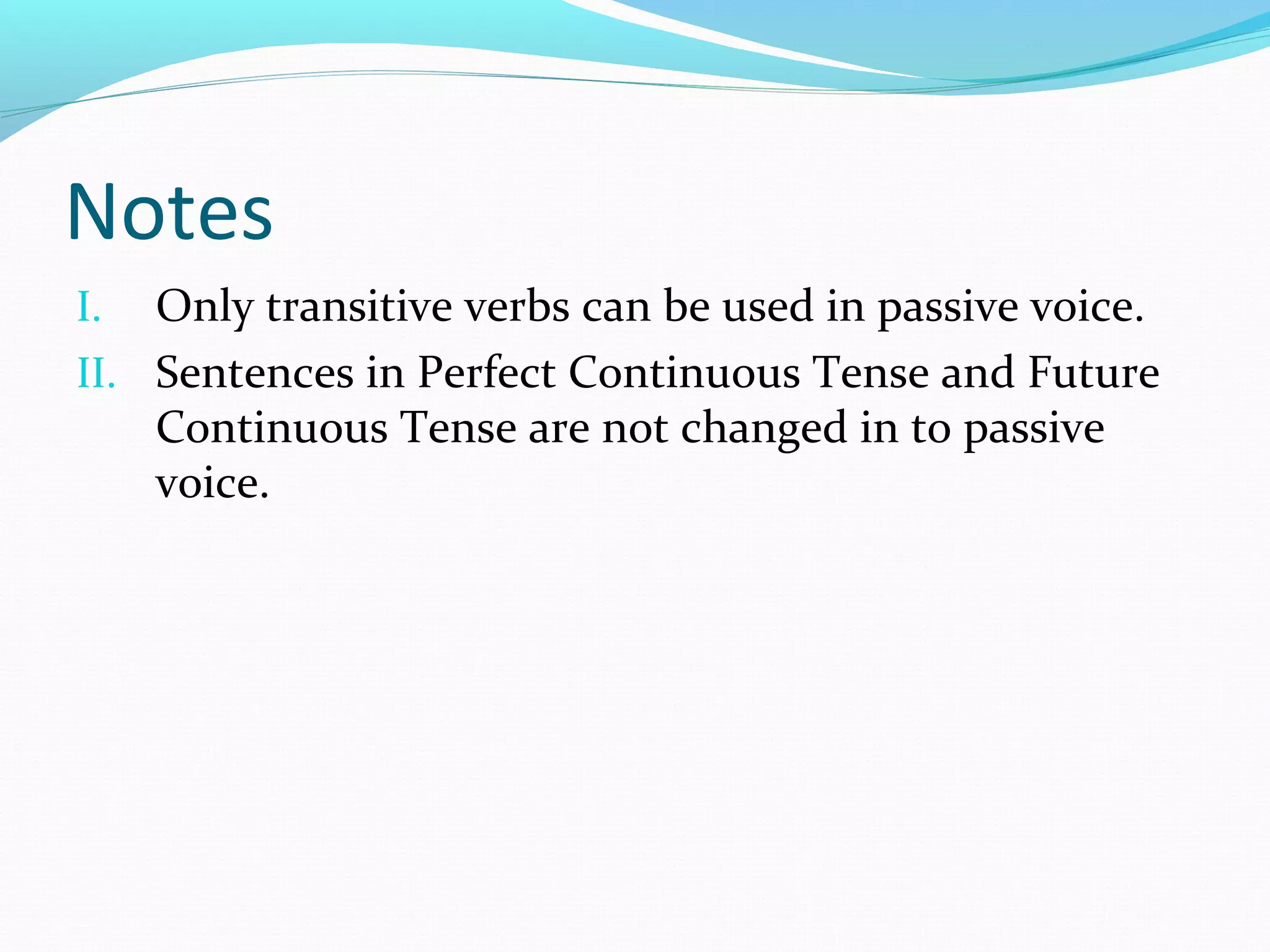 Active & passive voice | PPT