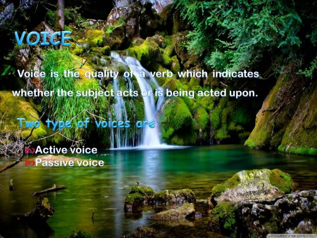 Active & passive voice | PPT