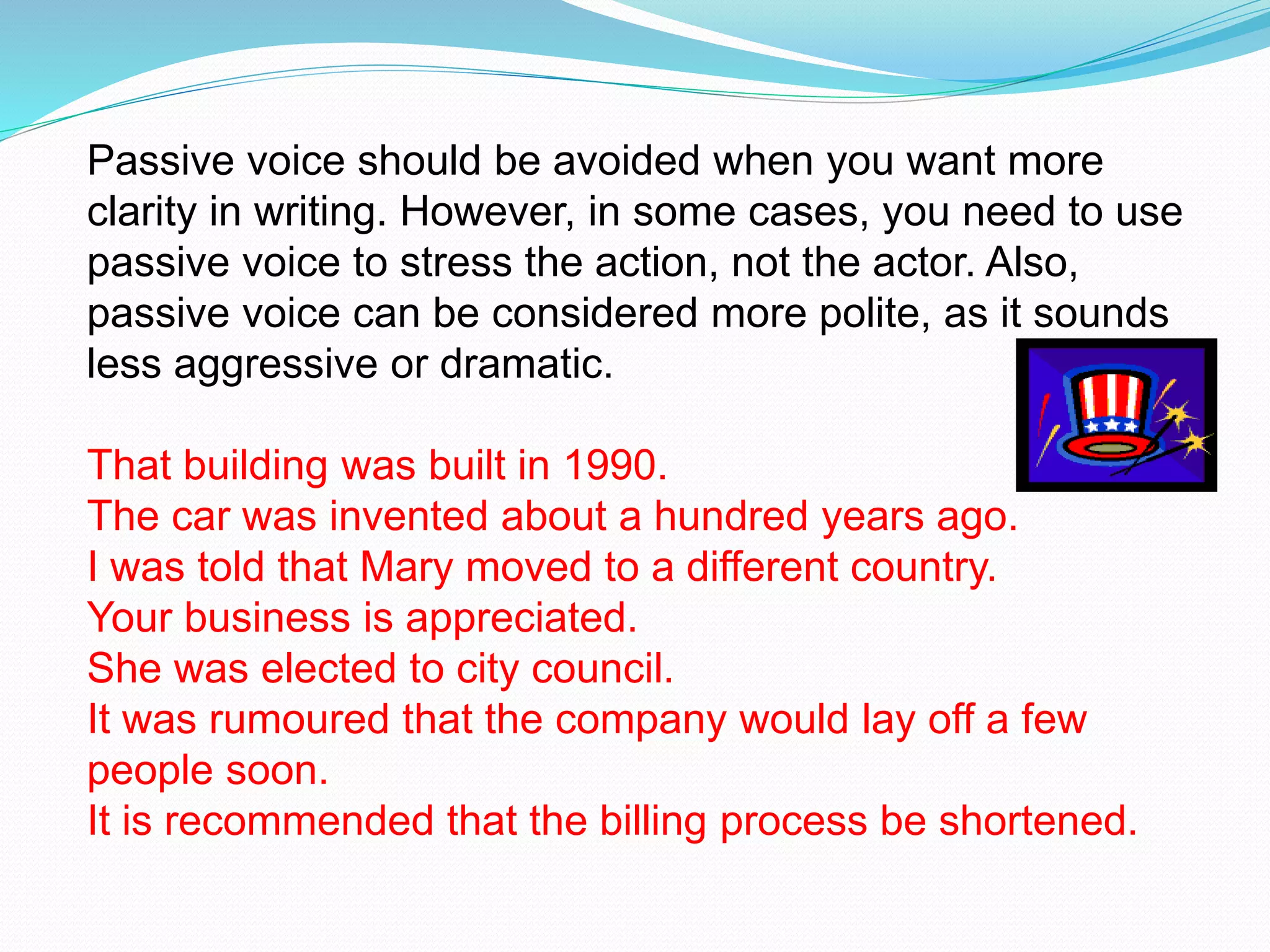 Active passive voice | PPTX