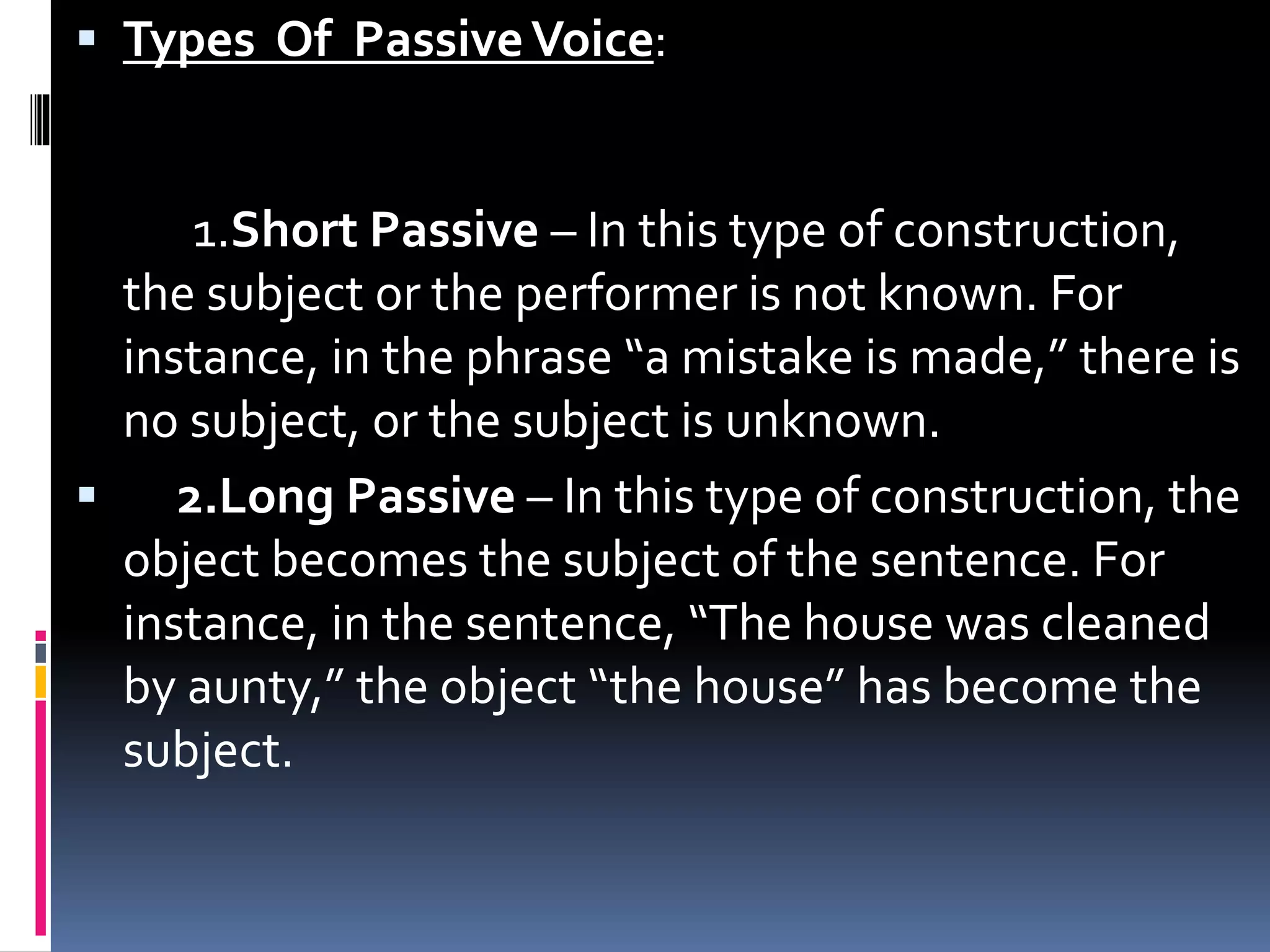 Active & passive voice | PPTX