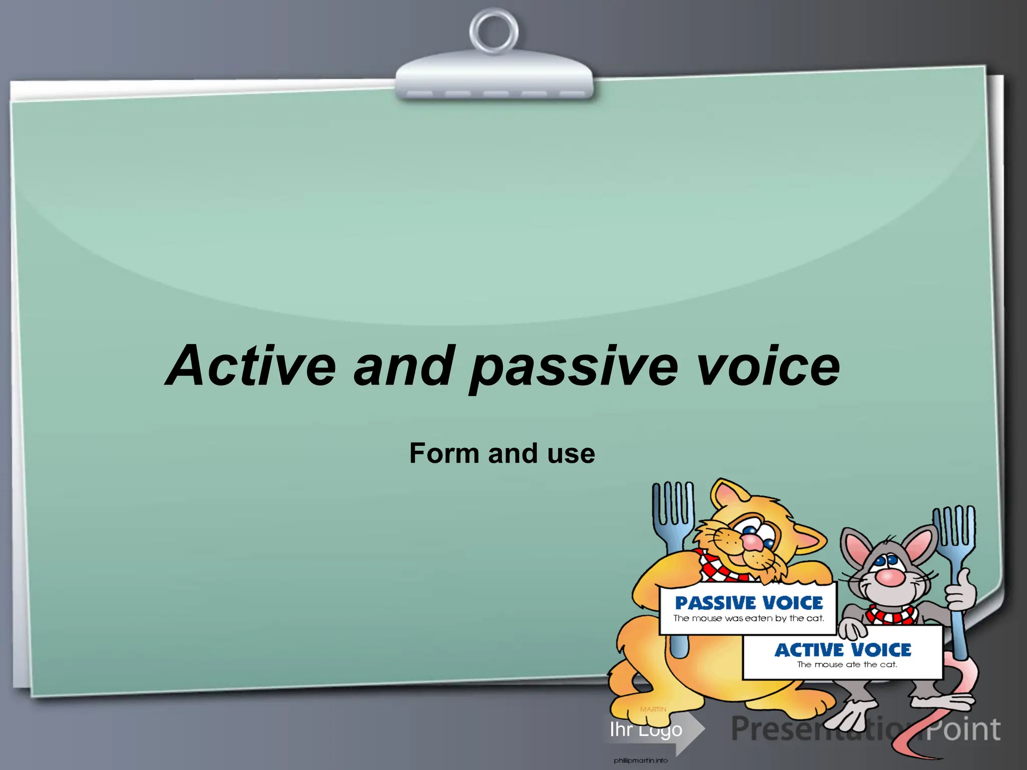 Explanation of Active& passive voice and usage | PDF