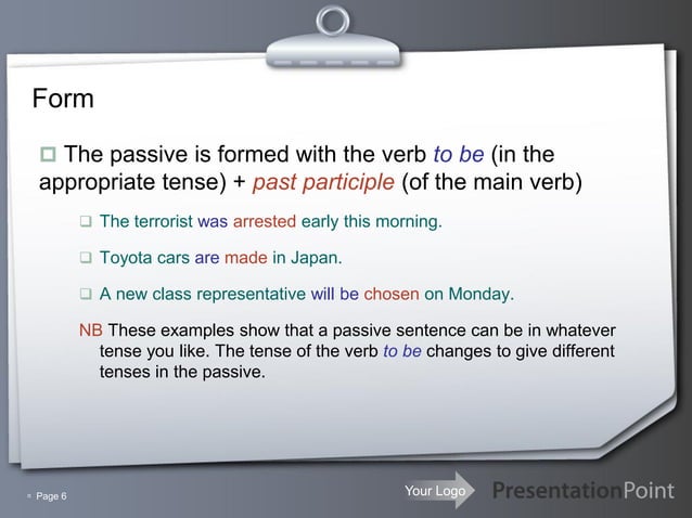 Explanation of Active& passive voice and usage | PDF