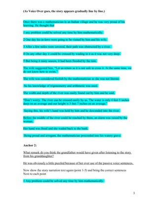 Active passive xii | DOC | Education