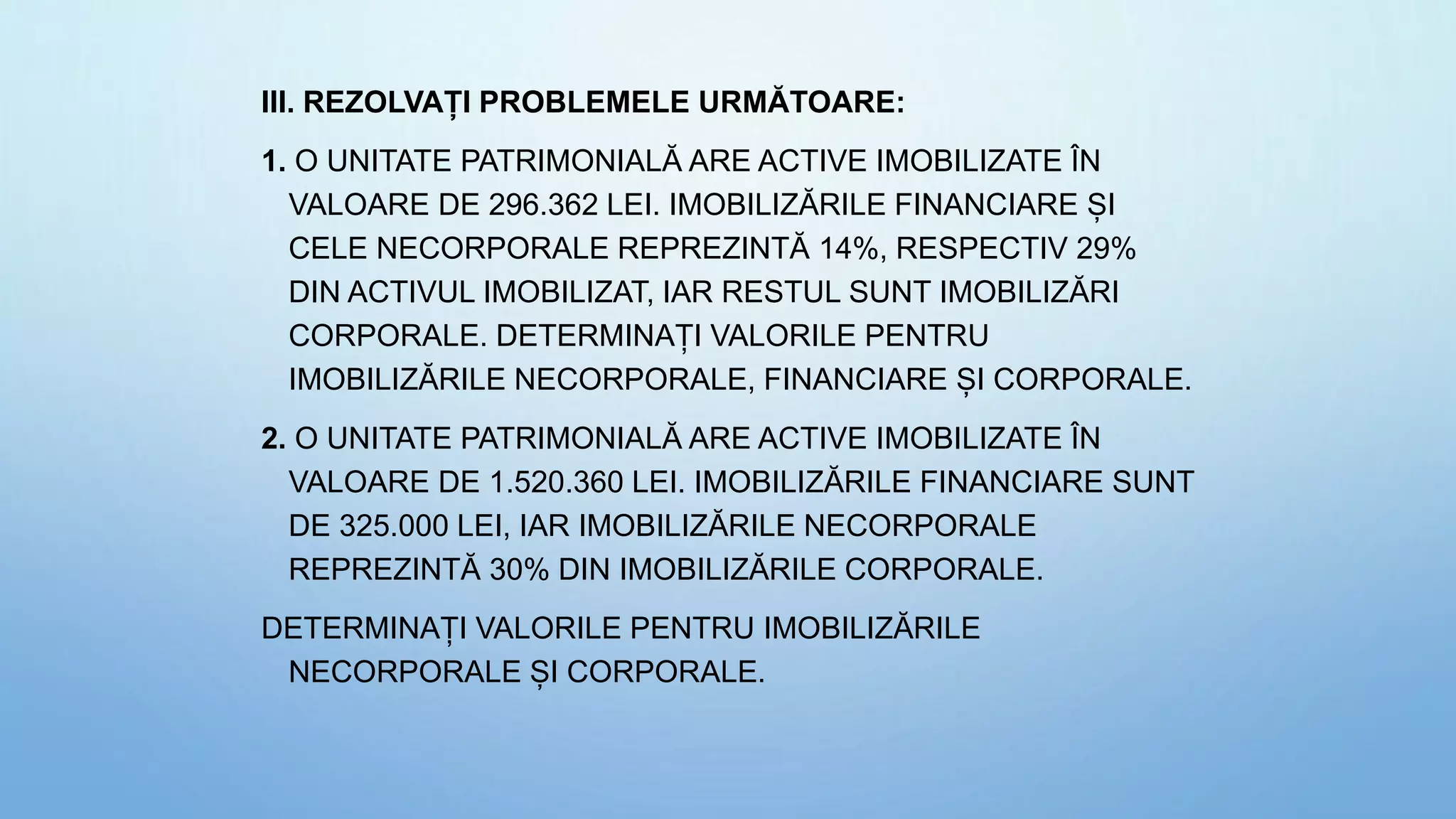 Active patrimoniale - Clasificare | PPTX