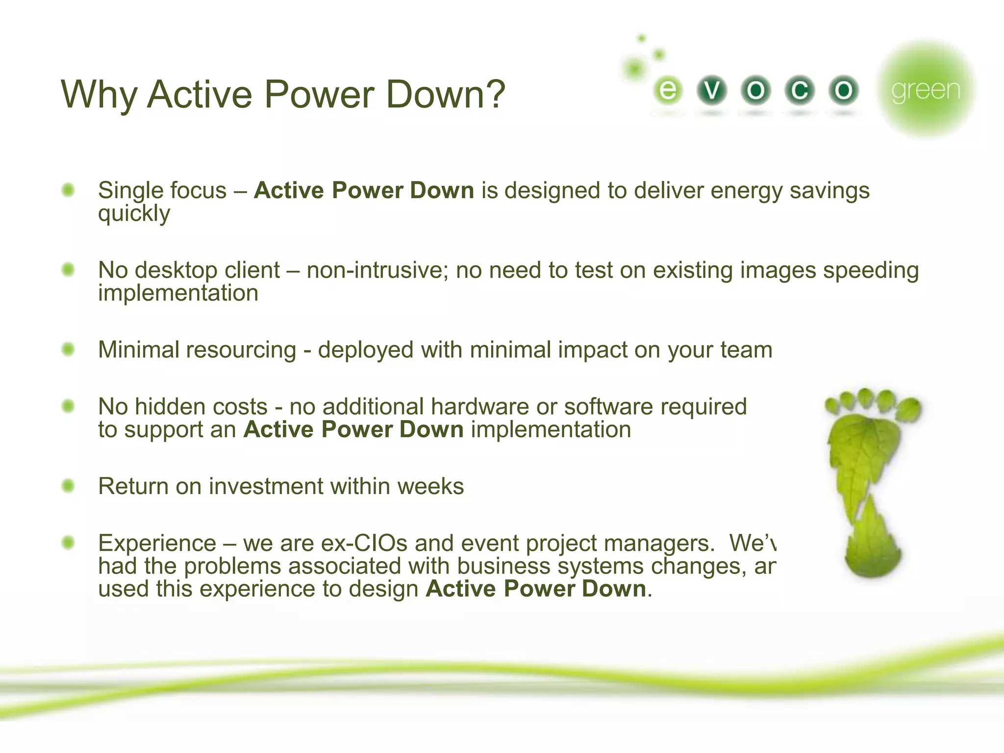 Active Power Down | PPTX | Computing | Technology & Computing