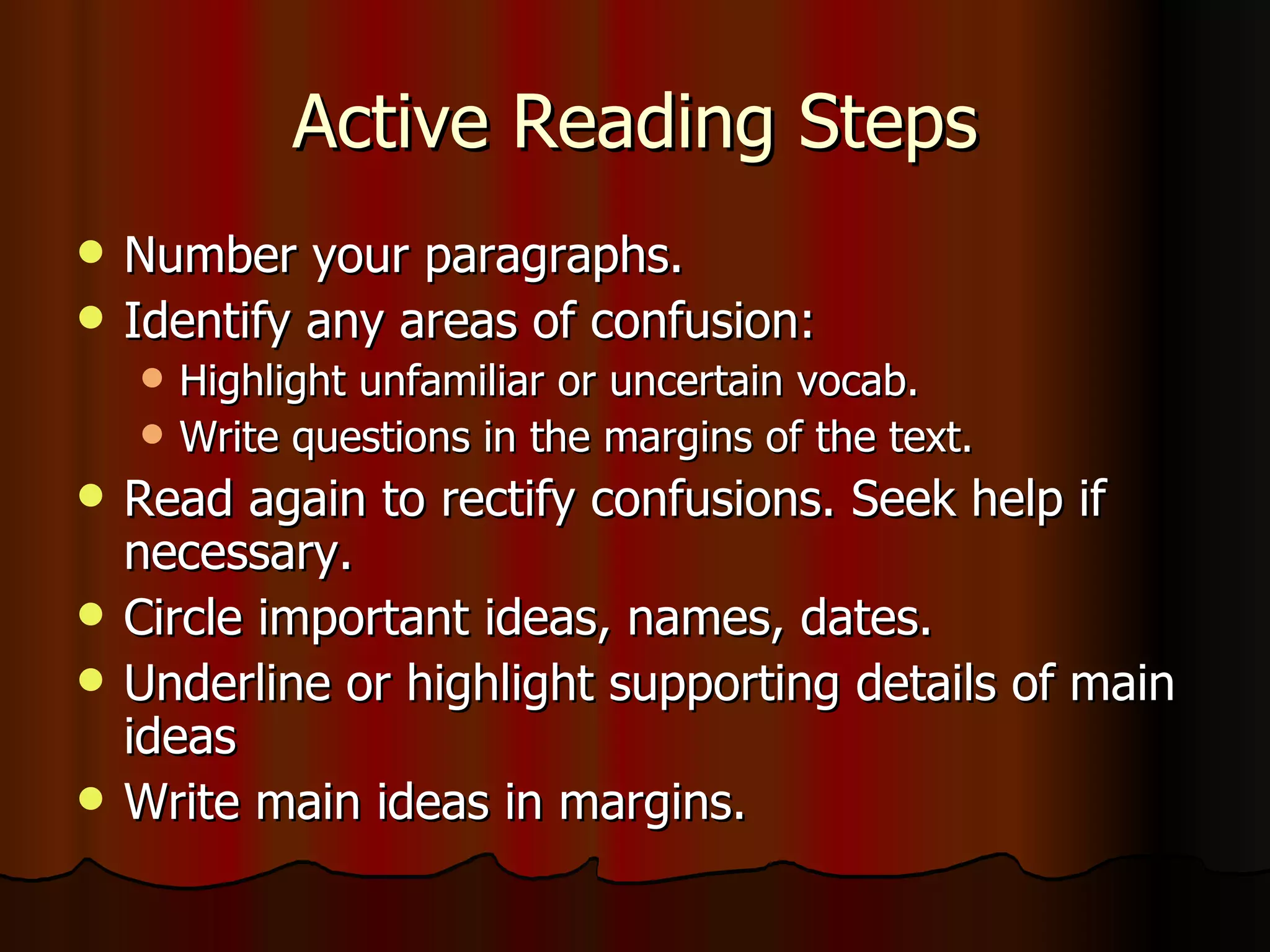 Active reading | PPT
