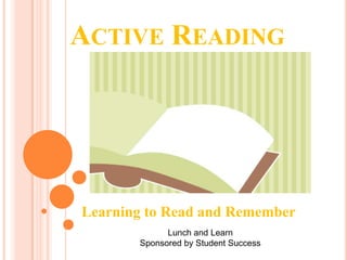 Active Reading | PPTX