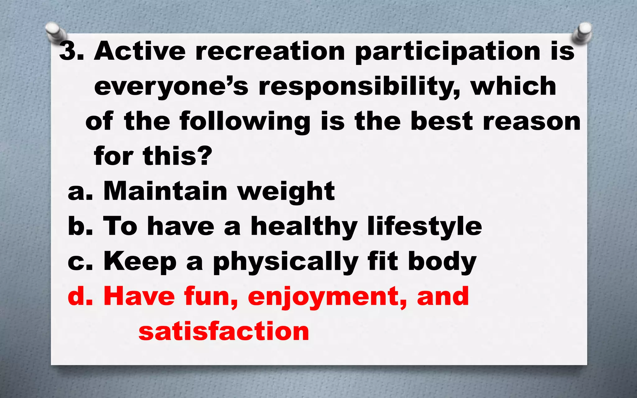 Active recreation.intro | PPTX