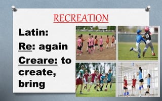 Active recreation.intro | PPTX