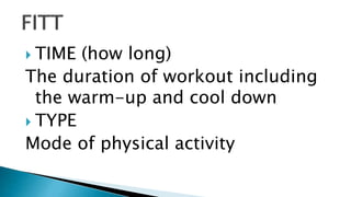 Active recreation, benefits | PPTX