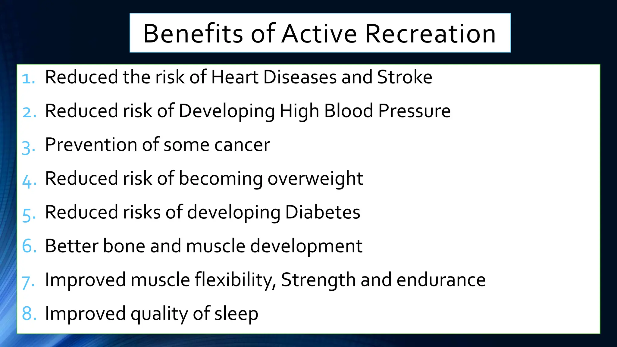 ACTIVE RECREATION PE10 Q2.pptx For learners | PPTX