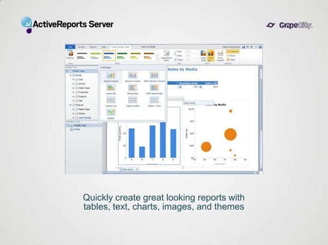 Introduction to ActiveReports Server by GrapeCity | PPTX | Computer Software and Applications ...