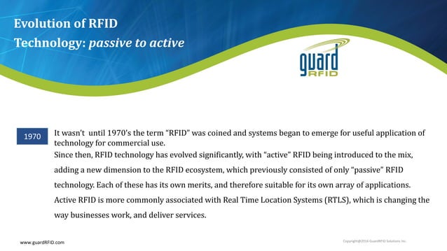 Asset tracking in healthcare using guard rfid system | PPT