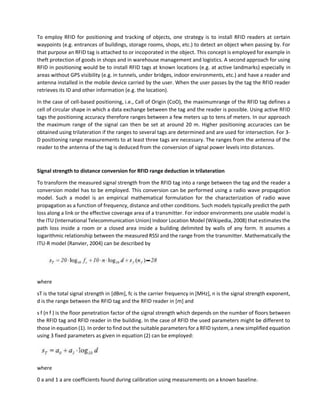 Active rfid trilateration for indoor positioning | PDF