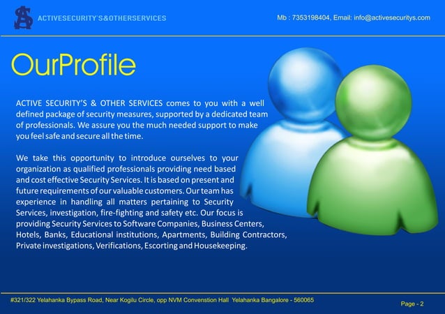 Active Securitys Brochure Ppt 5357