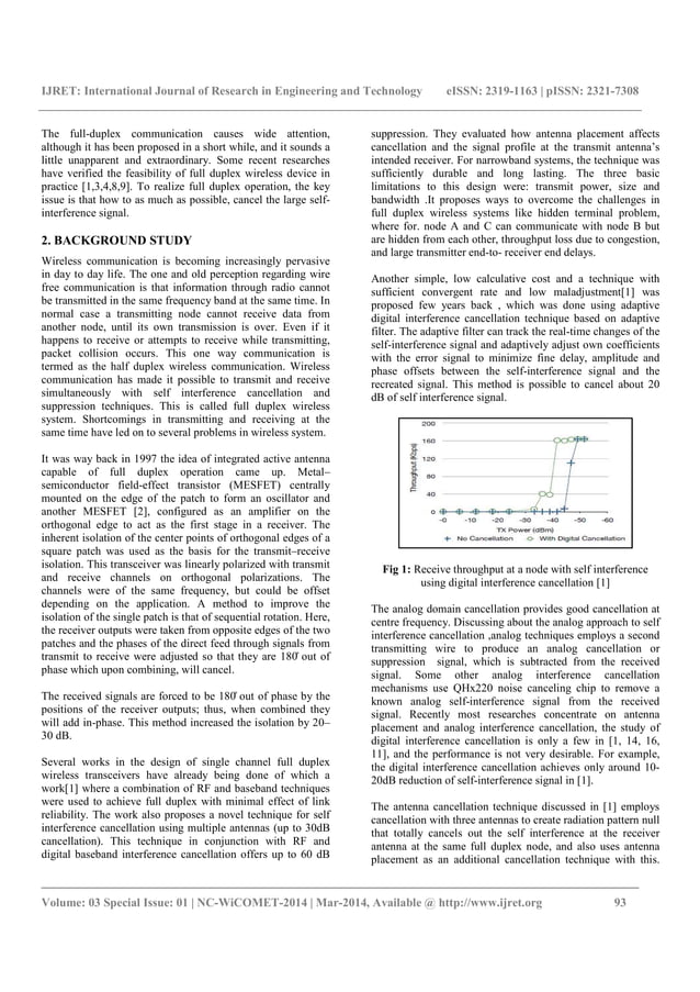 Active self interference cancellation techniques in | PDF | Internet of Things | Internet