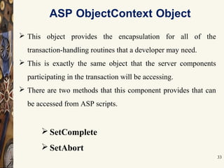 Active server pages | PPT