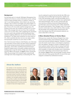 Active share white paper | PDF