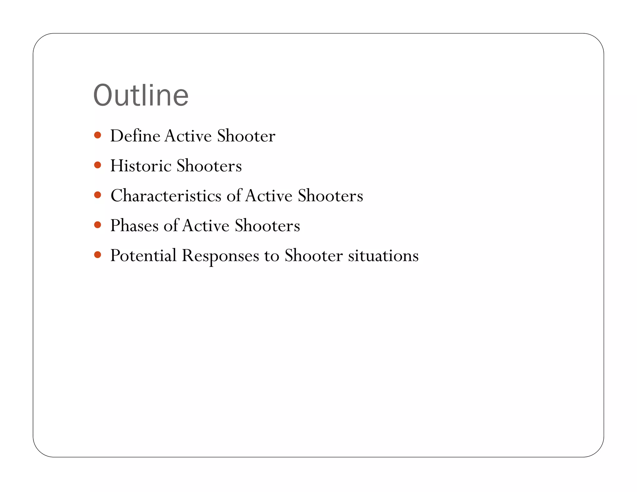 Active shooter updated | PDF