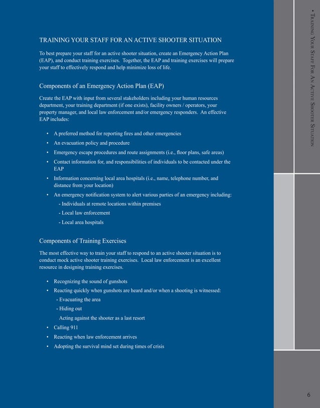 Active Shooter Booklet | PDF