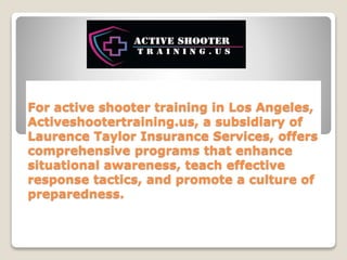 Active Shooter Training | PPT