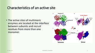 Active site of an enzyme | PDF