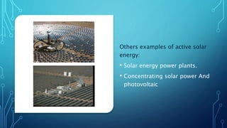 Active solar energy | PPTX