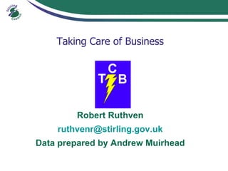 Active Stock Management in Stirling Libraries : Taking Care of Business ...