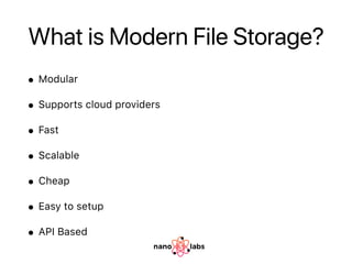 Active Storage - Modern File Storage? | PDF
