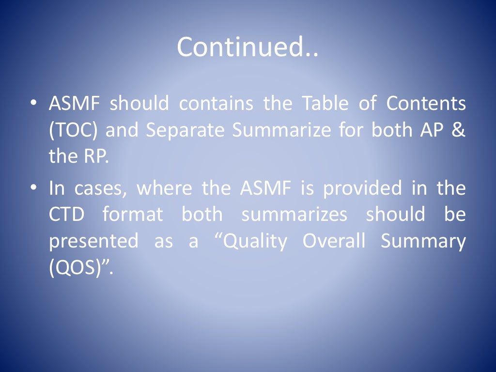 ACTIVE SUBSTANCE MSTER FILE ASMF EMA active-substance-mster-file-asmf-ema