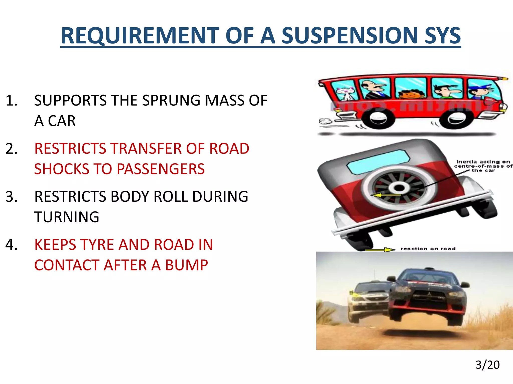 Active suspension system in automobile | PPTX
