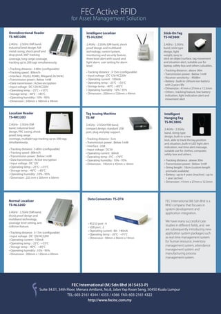 Active tag asset management solution | PDF