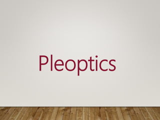 Active Vision Therapy in Management of Amblyopia (healthkura.com) | PPTX