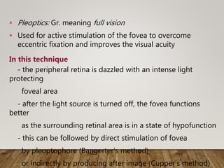 Active Vision Therapy in Management of Amblyopia (healthkura.com) | PPTX