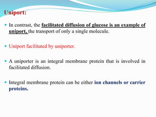 Active transport | PPTX