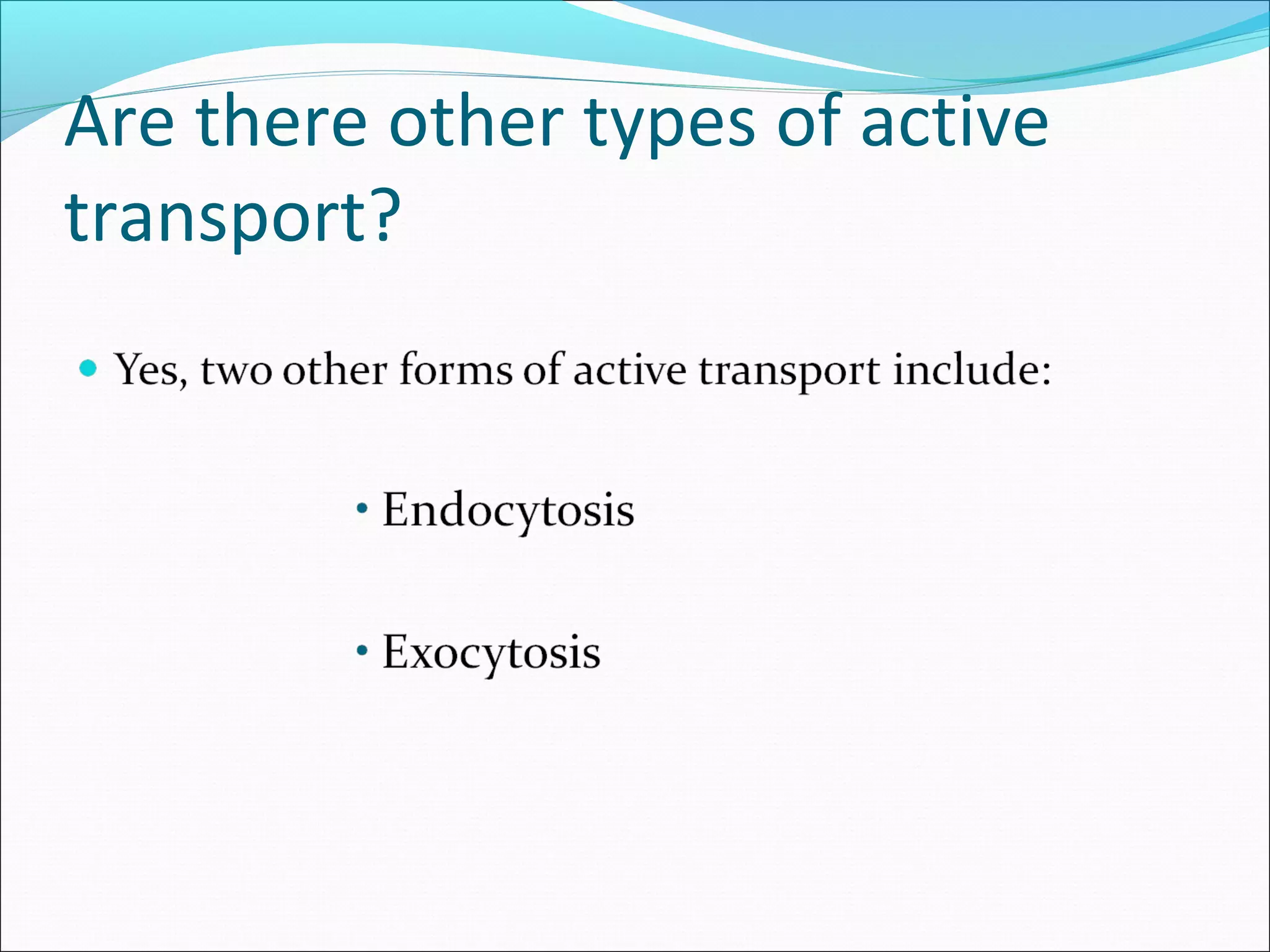 Active Transport | PPT