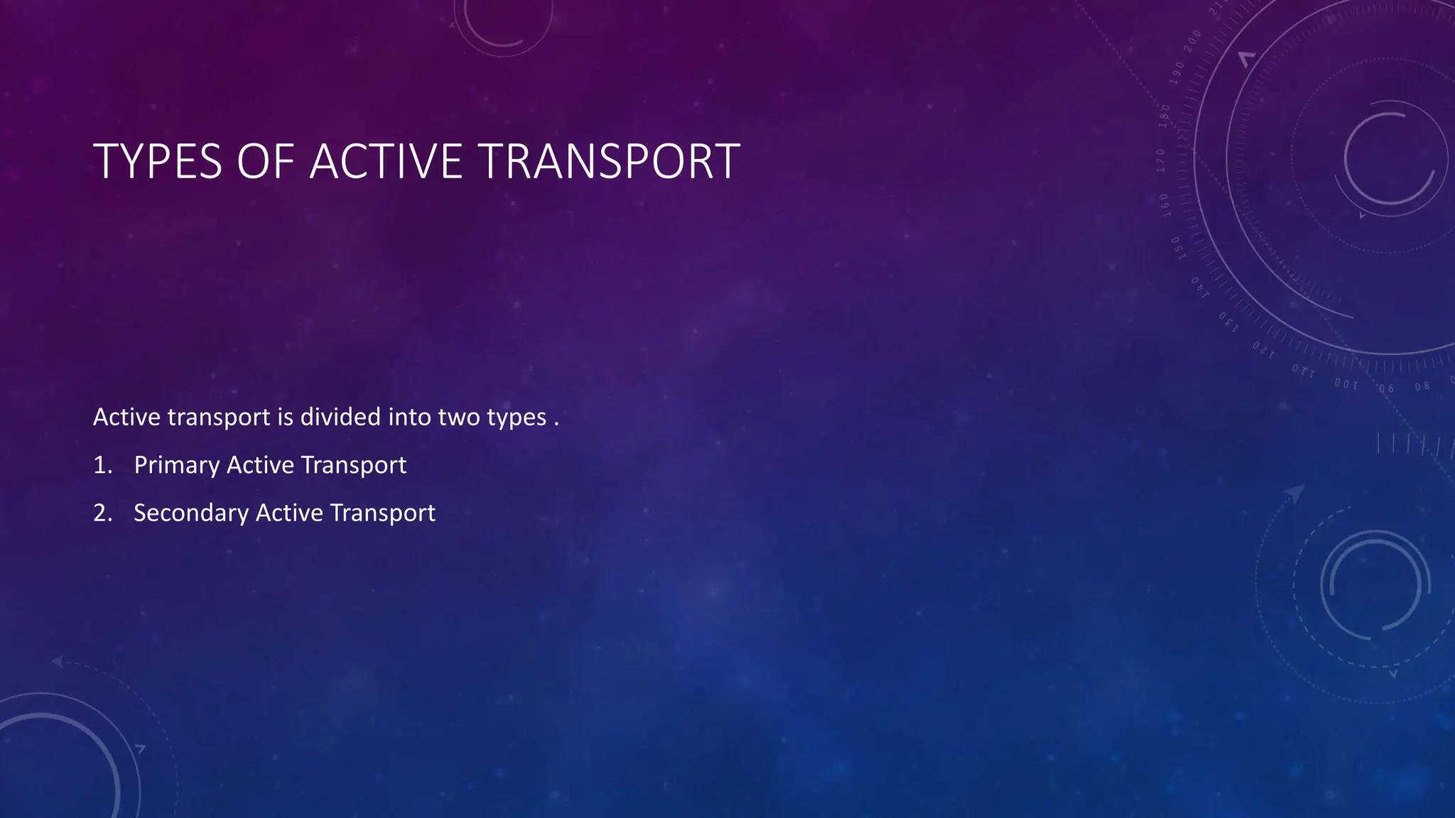 Active Transport : Primary and secondary transport ppt.pptx