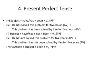 English Active Voice and Passive Voice.ppt