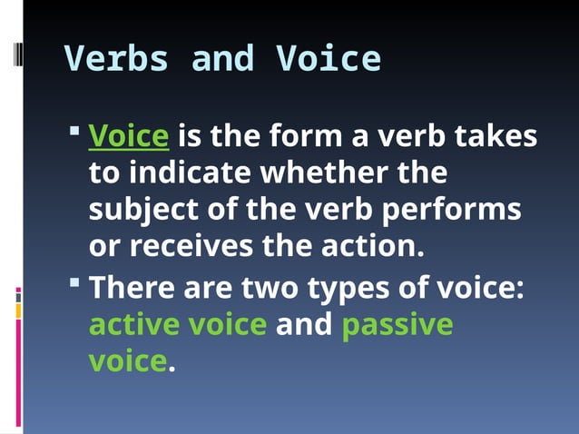 ACTIVE VOICE AND PASSIVE VOICE ENGLISH.ppt