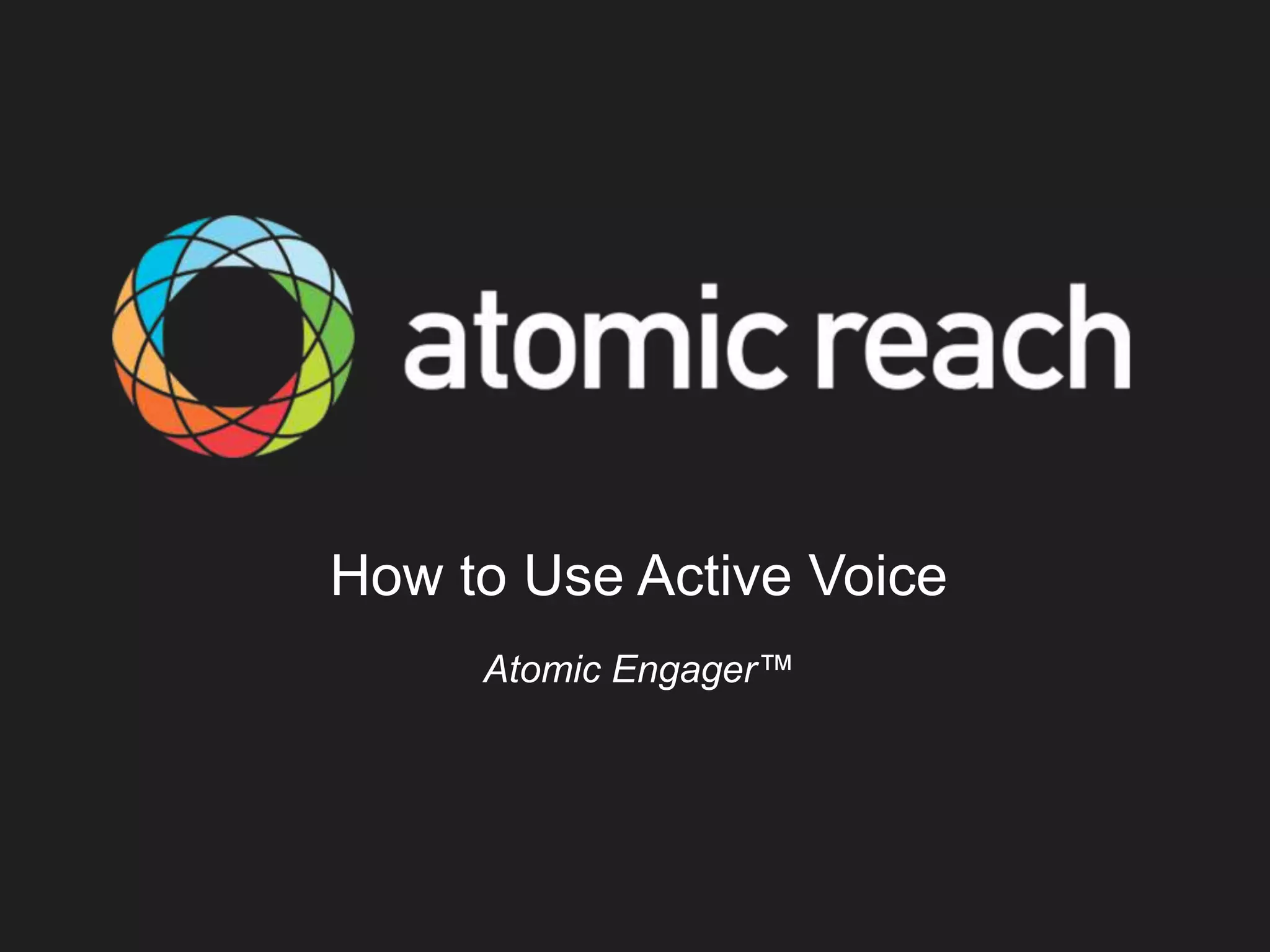 How to Use Active Voice | PPTX