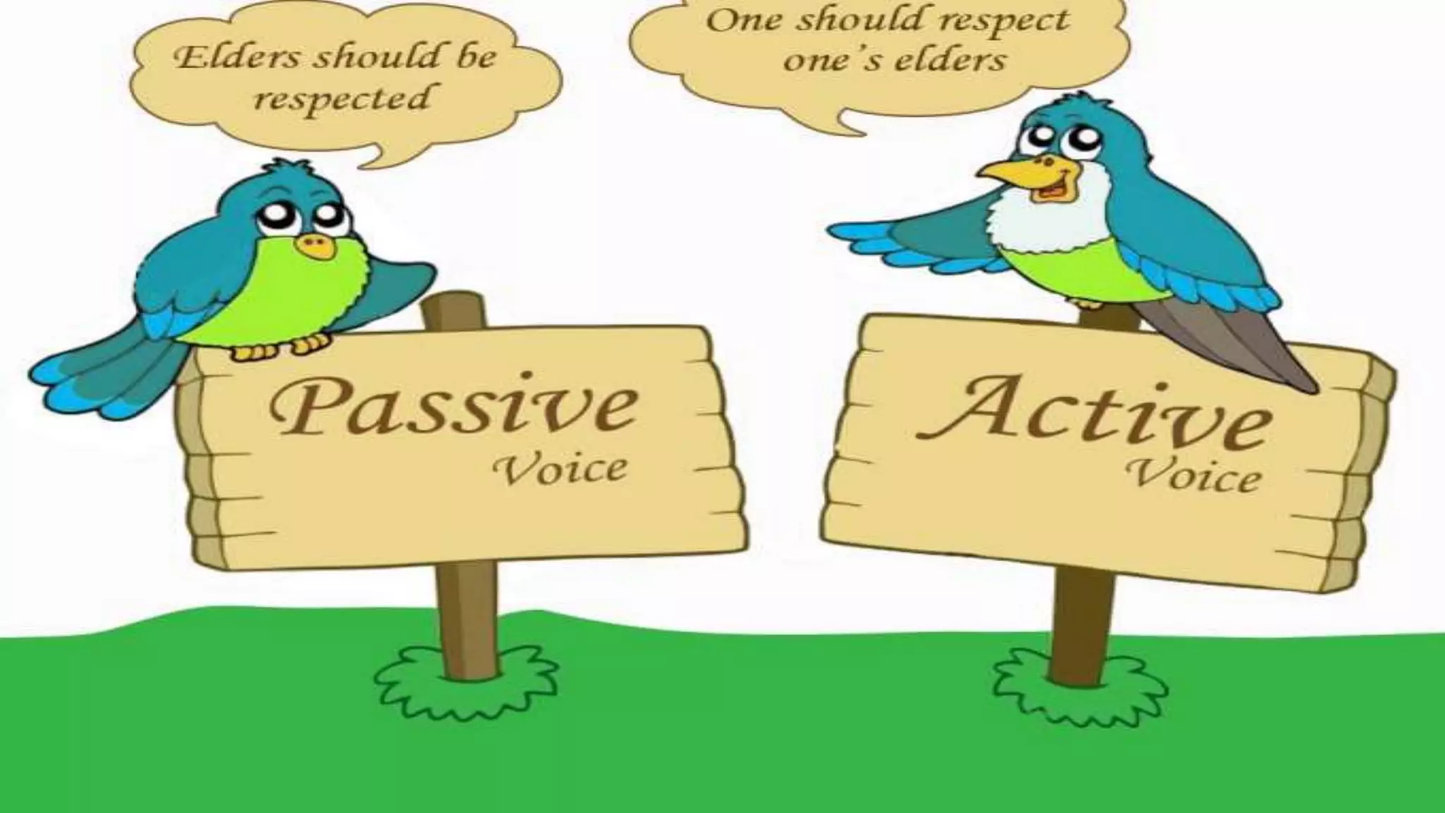 Active Voice Passive Voice PPT Active Voice Passive Voice PPT