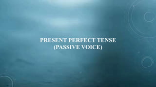Active voice & passive voice | PPT