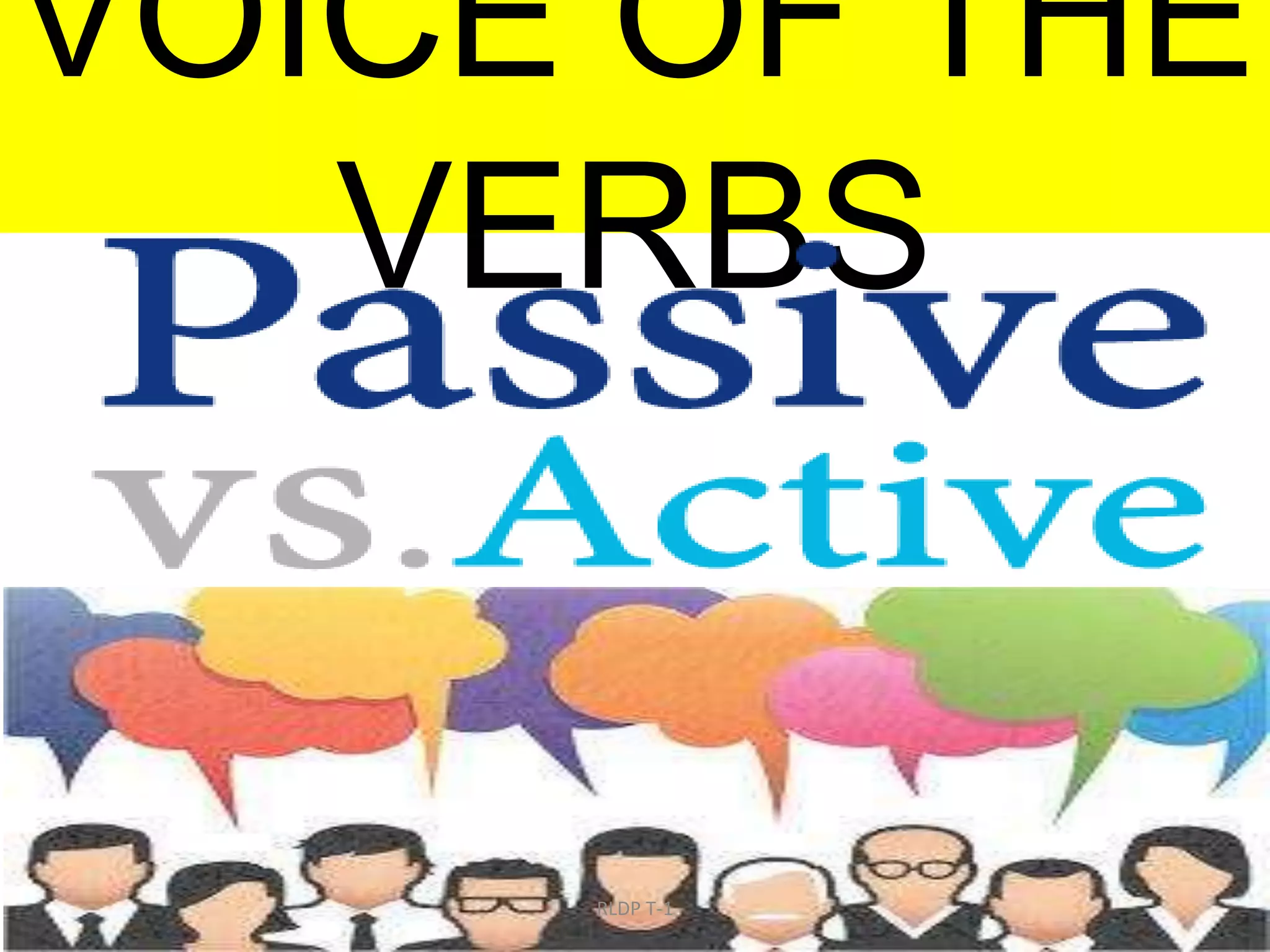 Active vs. Passive Voice of the Verb | PPTX