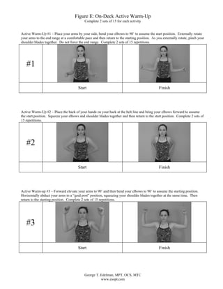 Active Warm Ups Before Activity | PDF