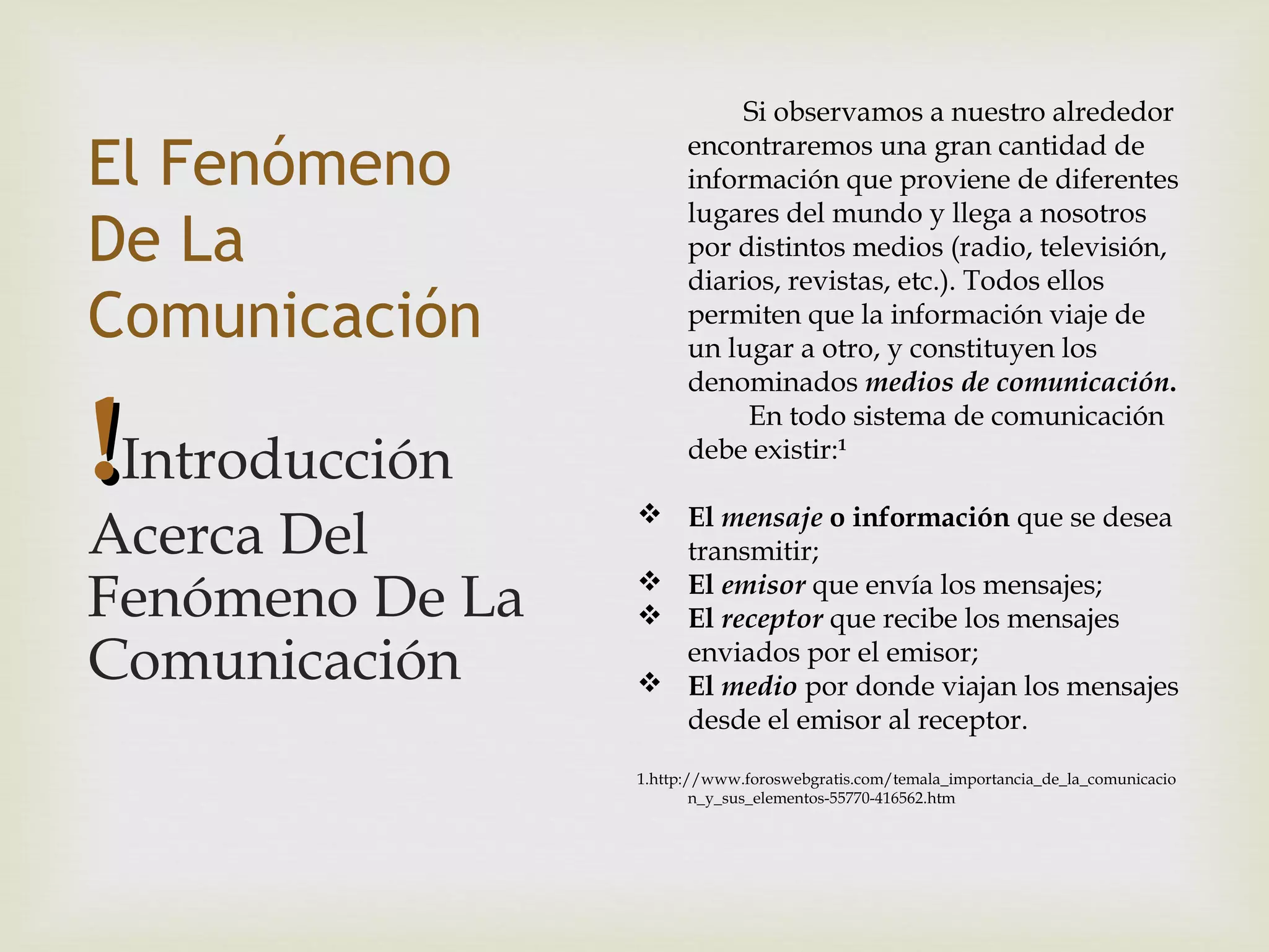 Actividad 1- Elementos de la comunicacion | PPS | Technology & Computing